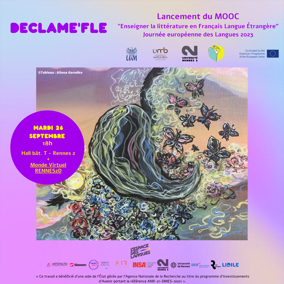 DECLAME'FLE récompensé par le Label Européen des Langues (LEL) | L’Espace des Langues